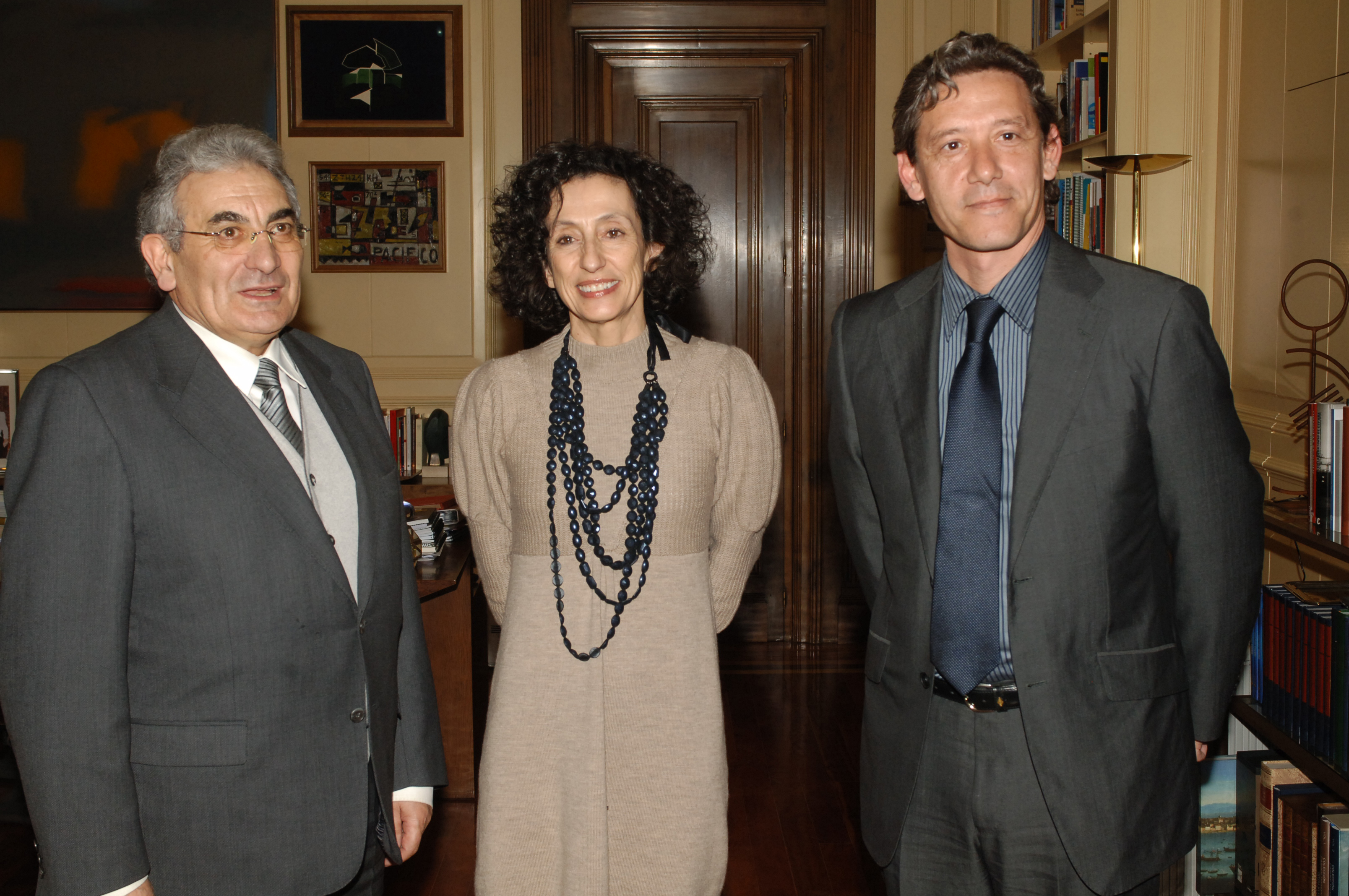 La Ministra de Educación, Política Social y Deporte, Mercedes Cabrera ...